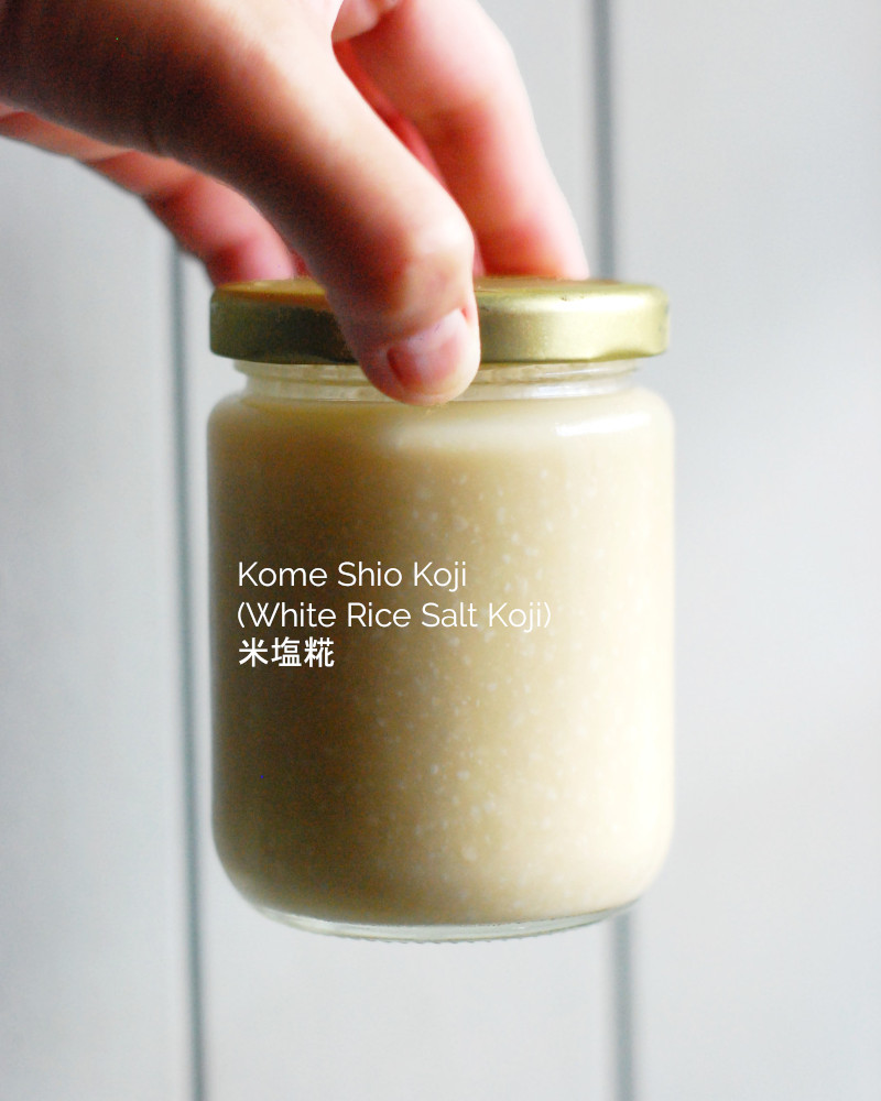 Kome/Genmai Shio Koji 米/玄米 塩糀 White/Brown Rice Salt Koji 240g - The ...